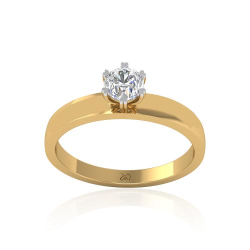 Diamond Ladies Single Stone Solitaire Ring